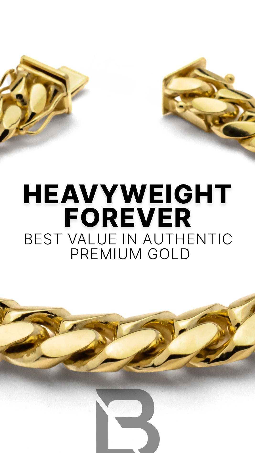 10K, 14K, And 18K Heavyweight Solid Gold Chains & Necklaces – LoveBling